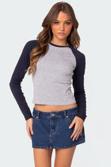 Raya Long Sleeve T Shirt – edikted