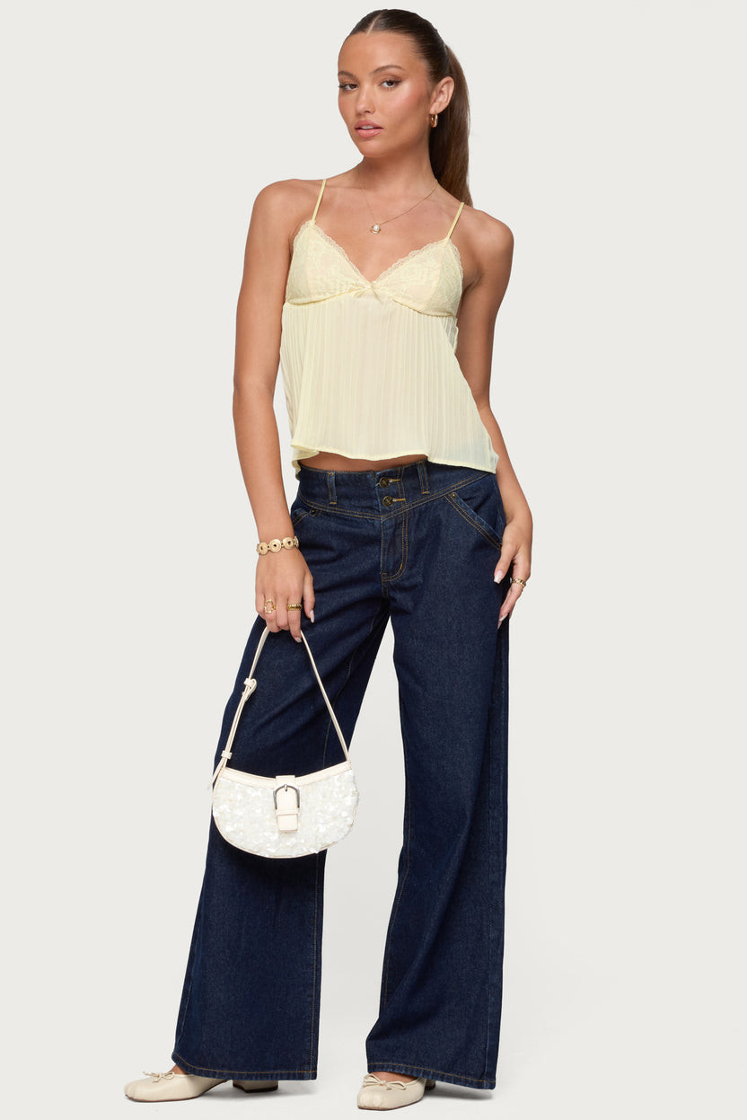 Meredith Low Rise Jeans – edikted