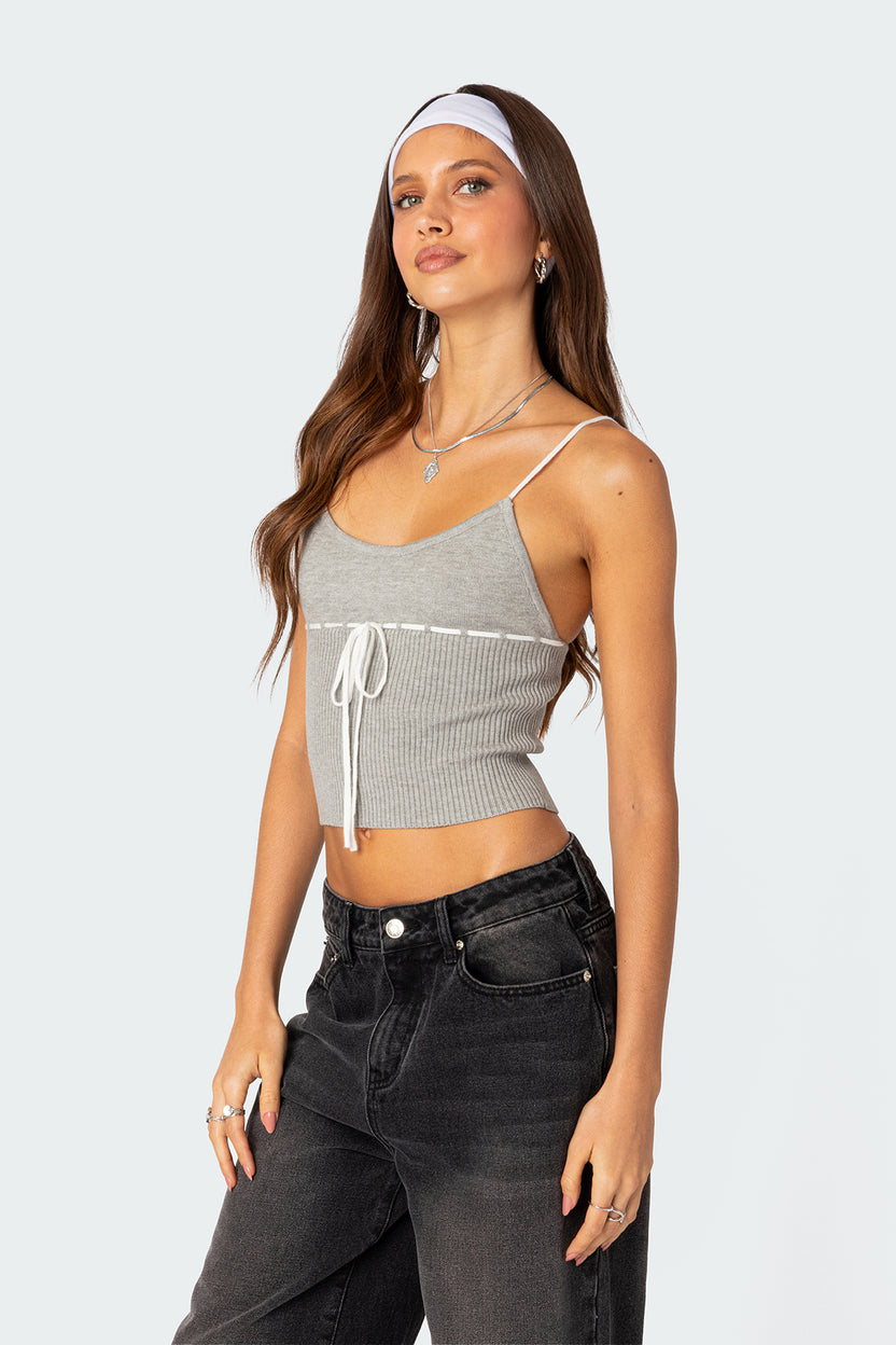 Emily Knit Tank Top – edikted