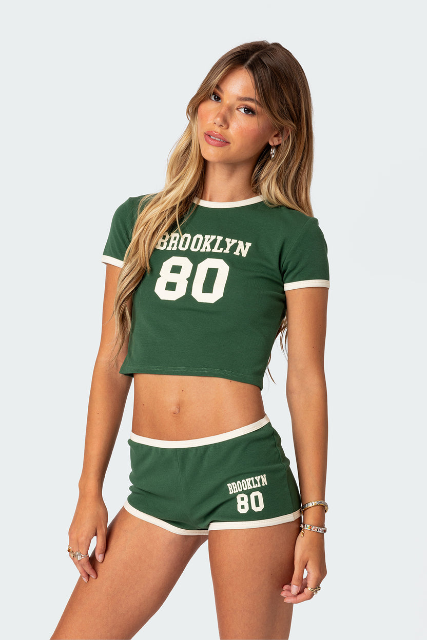 Brooklyn Contrast T Shirt – edikted