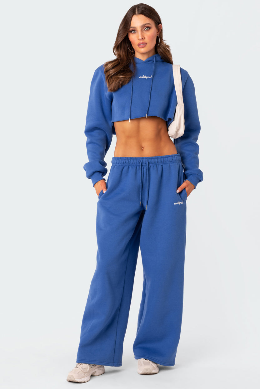 Brenna Low Rise Wide Sweatpants – edikted