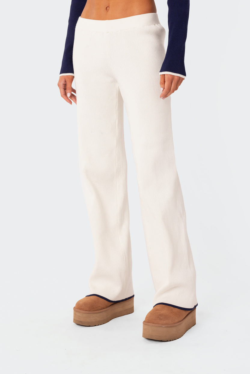 Jax Low Rise Knitted Pants – edikted